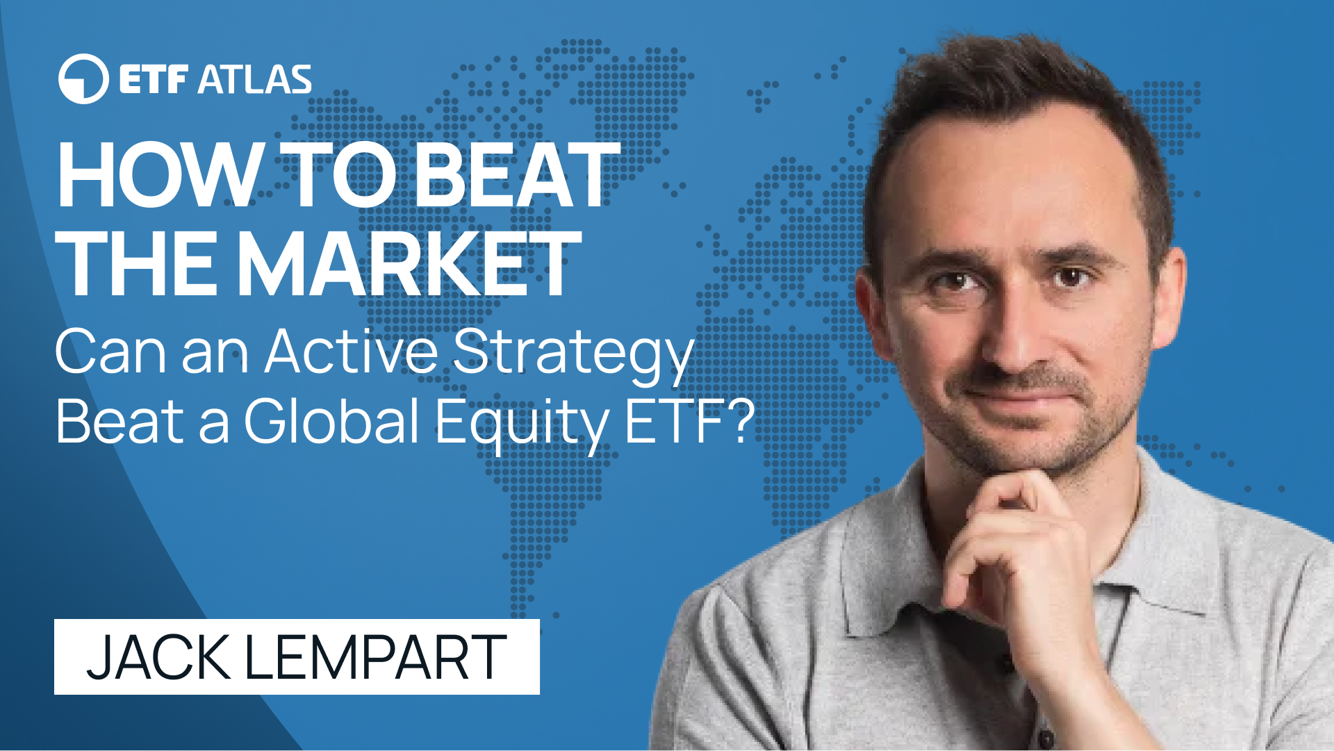How to Beat the Market: Can an Active Strategy Beat a Global Equity ETF ...